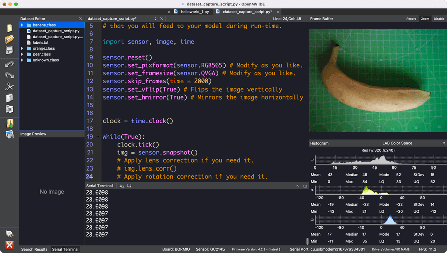 Image Classification with Edge Impulse® | Arduino Documentation