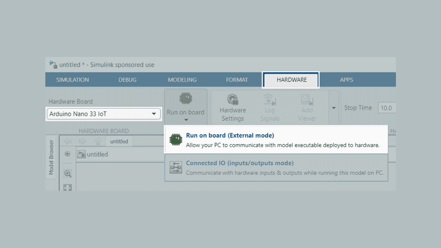 Controlling Led Over Wi Fi Using Simulink With Nano 33 Iot Arduino Documentation