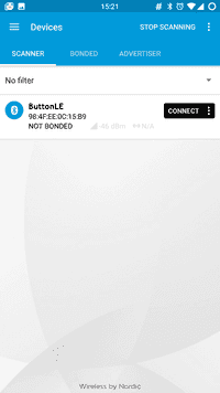 To drive the onboard LED of Arduino 101, you need the nRF Master Control Panel(Bluetooth® Low ...