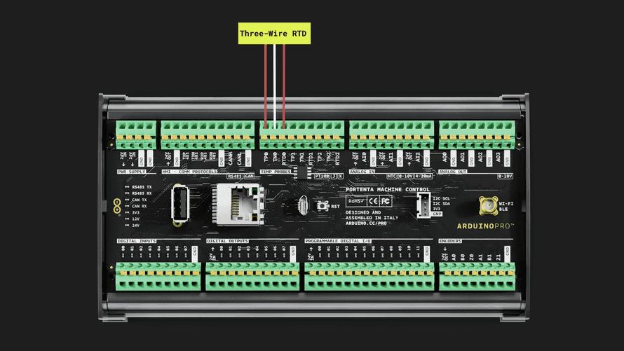 Connect an RTD/Thermocouple to the Portenta Machine Control | Arduino ...