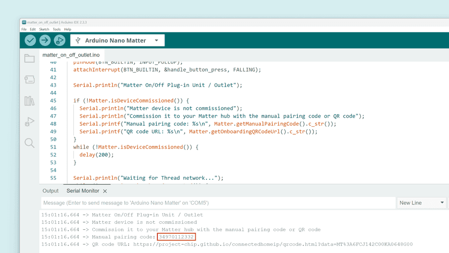 End-device Matter credentials