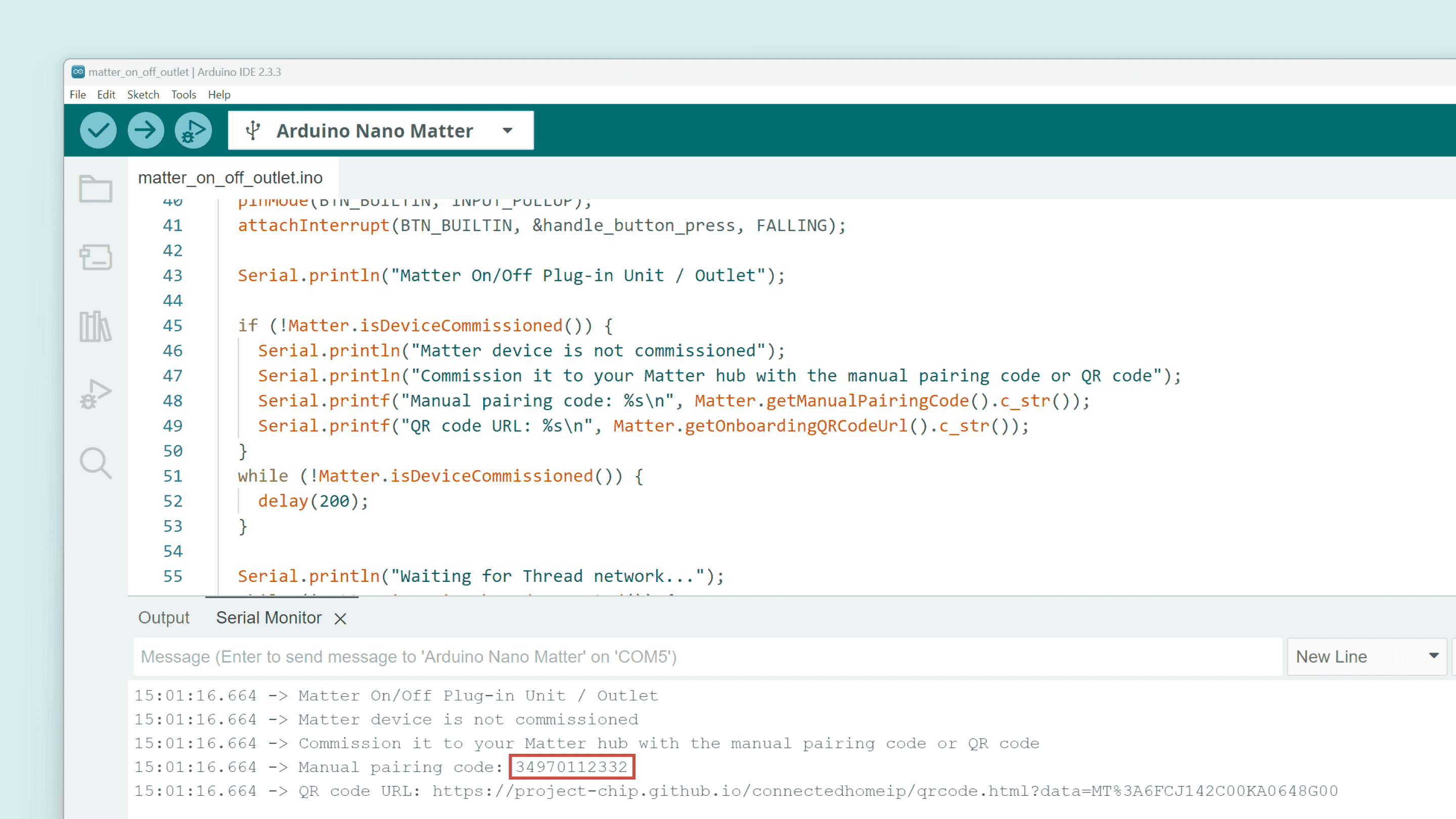 End-device Matter credentials