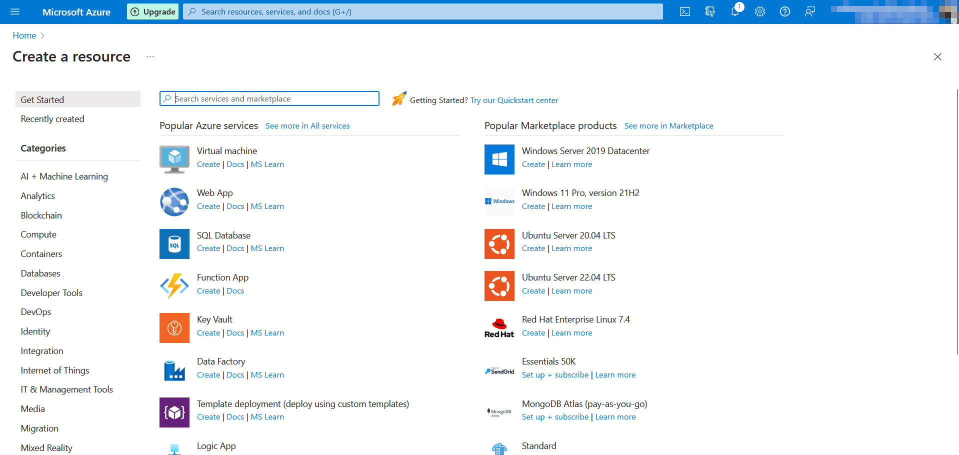 Create a resource page inside Azure IoT Portal