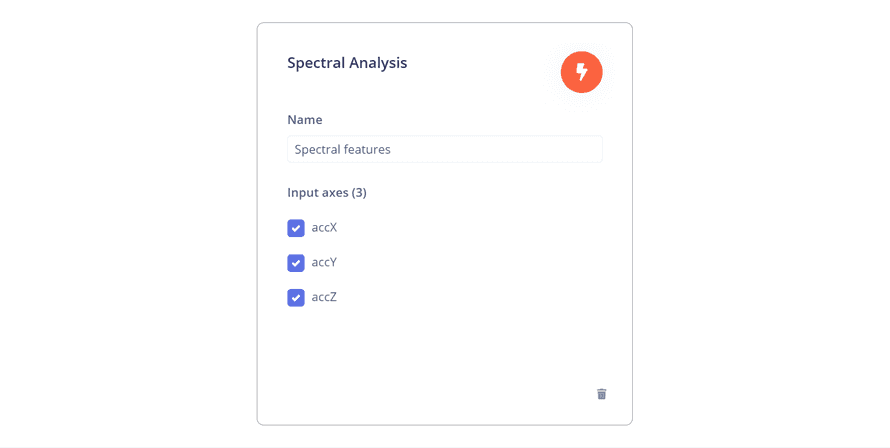 Spectral Analysis Block