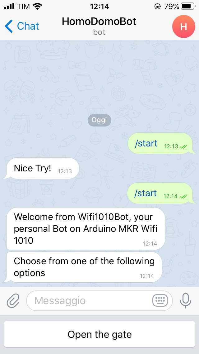 CancellinoBot with Telegram | Arduino Documentation | Arduino Documentation