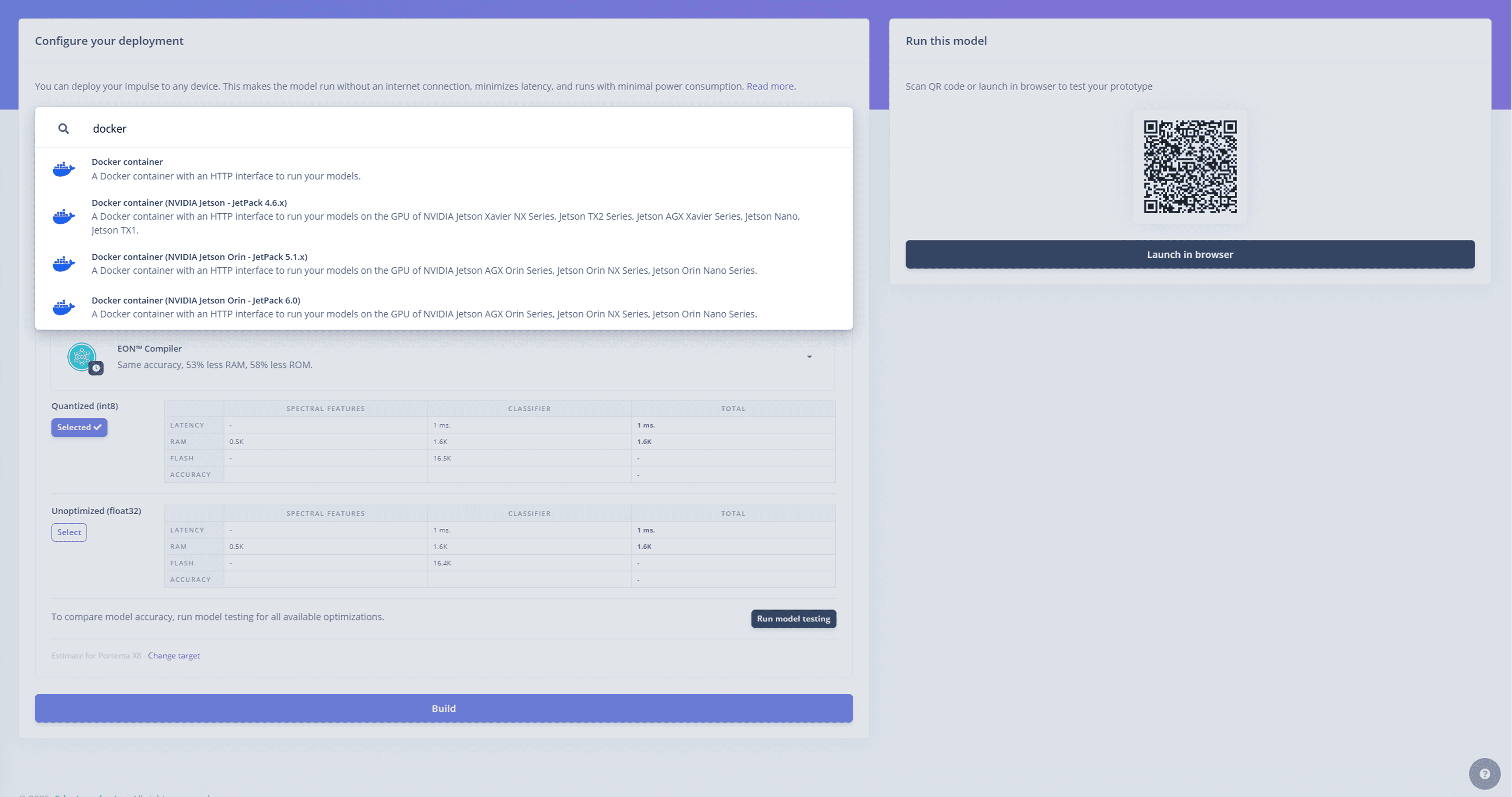 Deployment and Onboard Inference