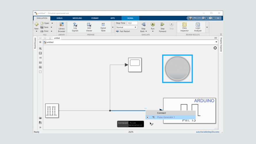 Controlling LED over Wi-Fi Using Simulink with Nano 33 IoT | Arduino Documentation