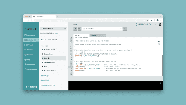 The Cloud Editor.