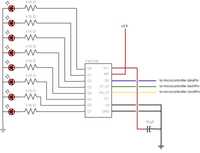 Serial to Parallel Shifting-Out with a 74HC595 | Arduino Documentation