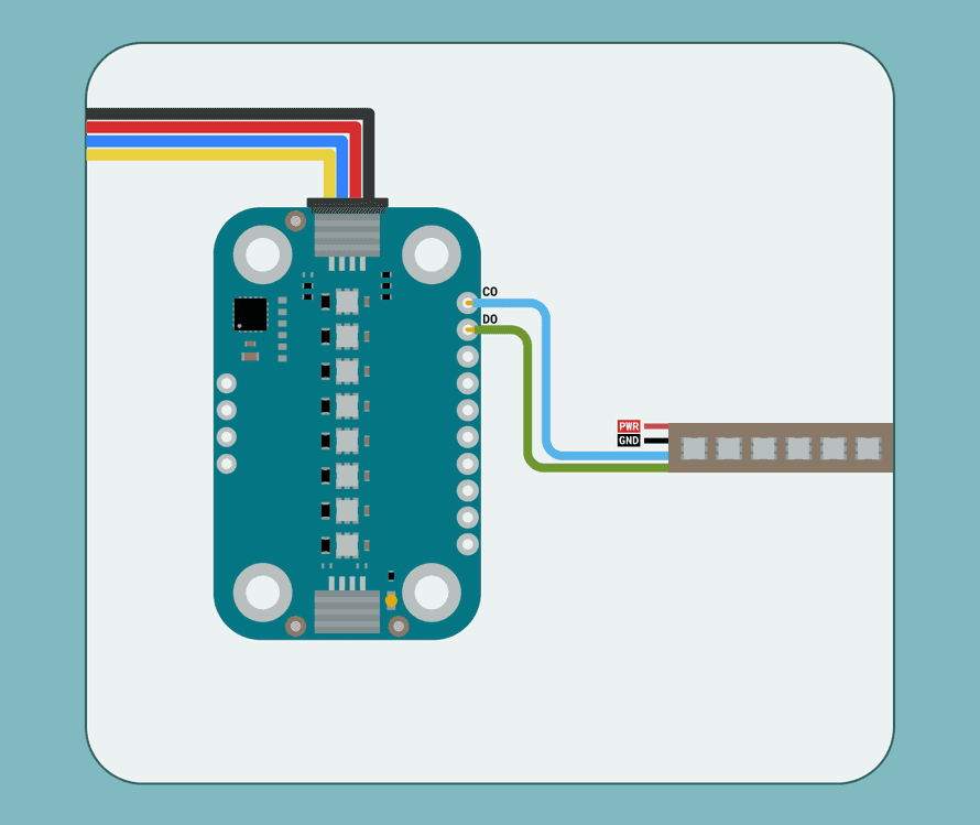 These can also be found in small pads near the STM32 microcontroller ...