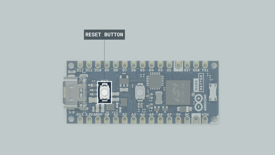 Nano Matter Reset Button