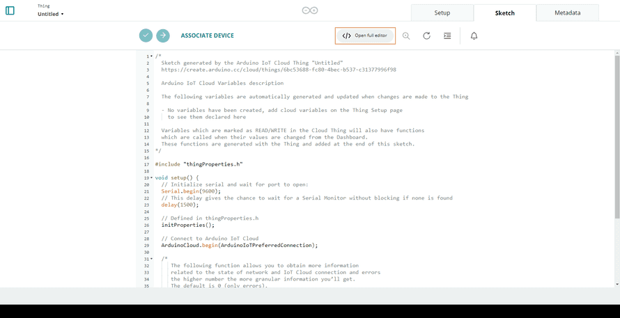 Get started with the Cloud Editor