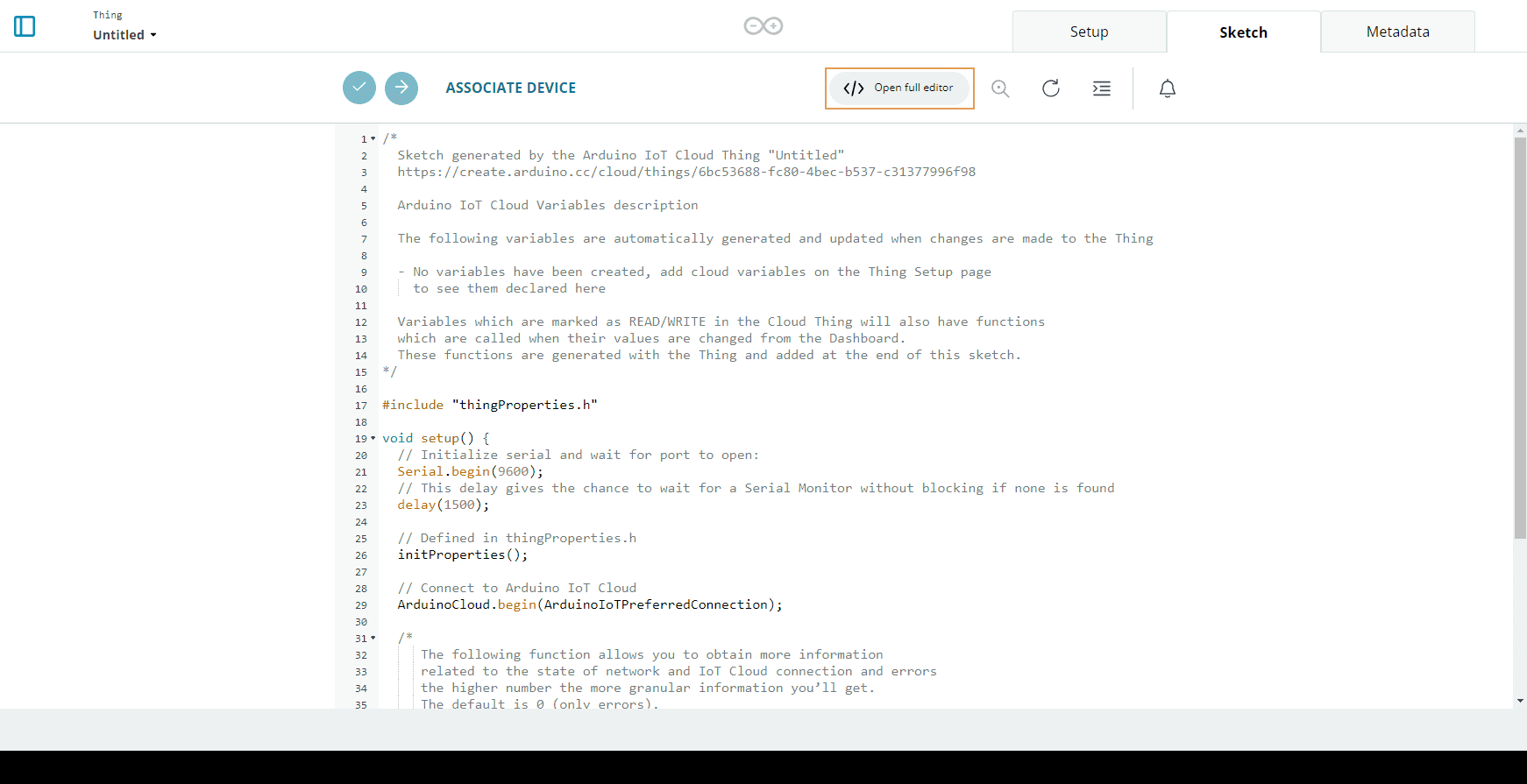 Get started with the Cloud Editor