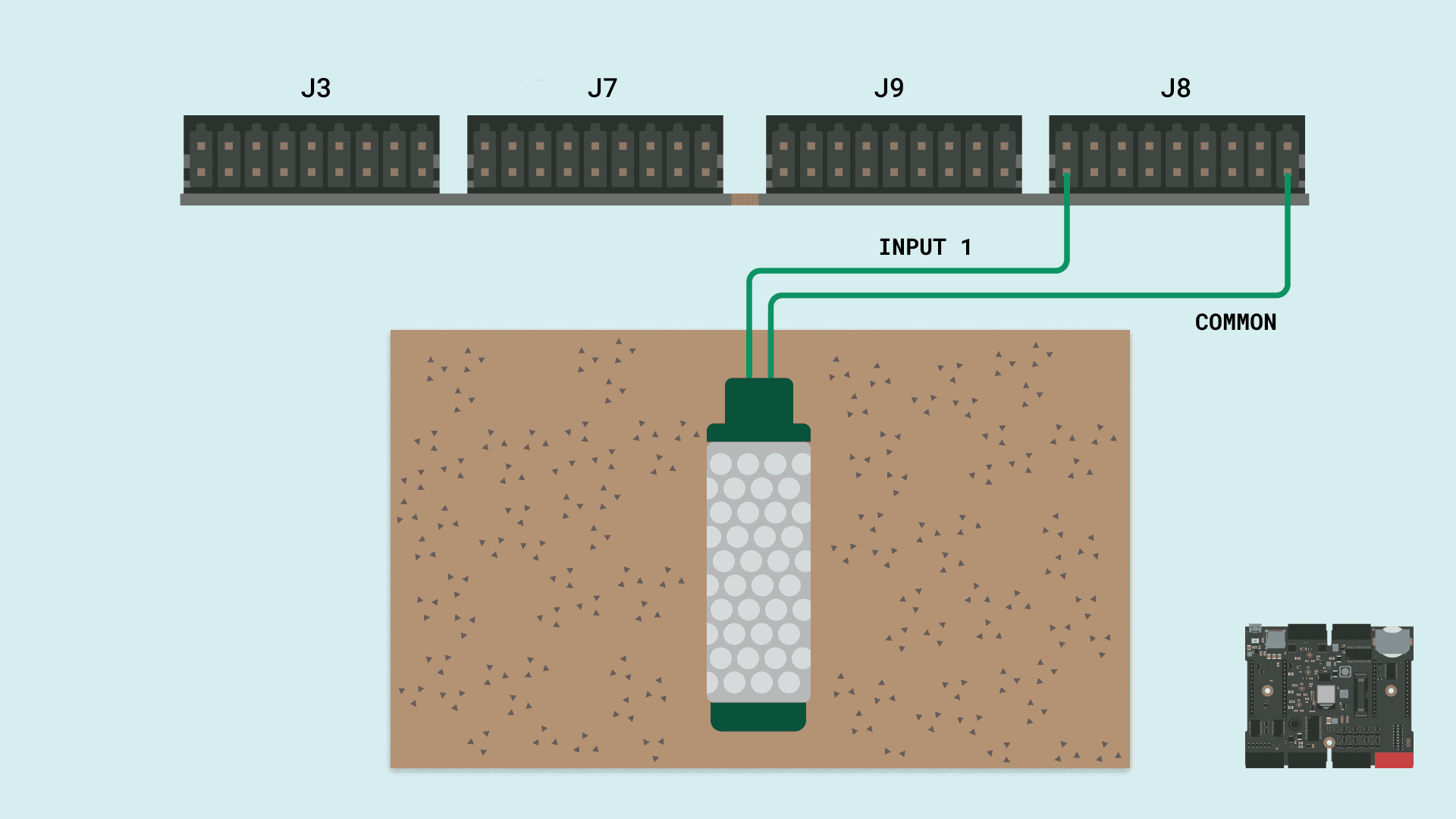 watermark sensor wiring