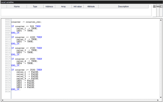 Arduino PLC IDE - Opta™ Client Main Code