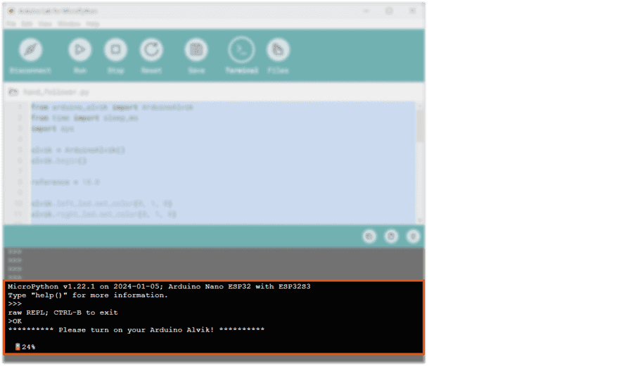 Notification to switch on
