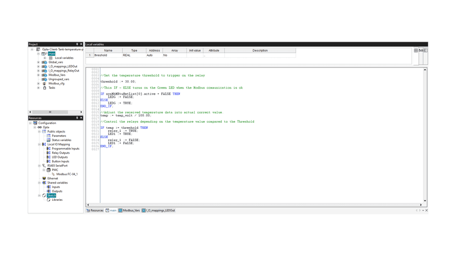 Tank Thermoregulation With Portenta Machine Control And Opta™ Arduino Documentation