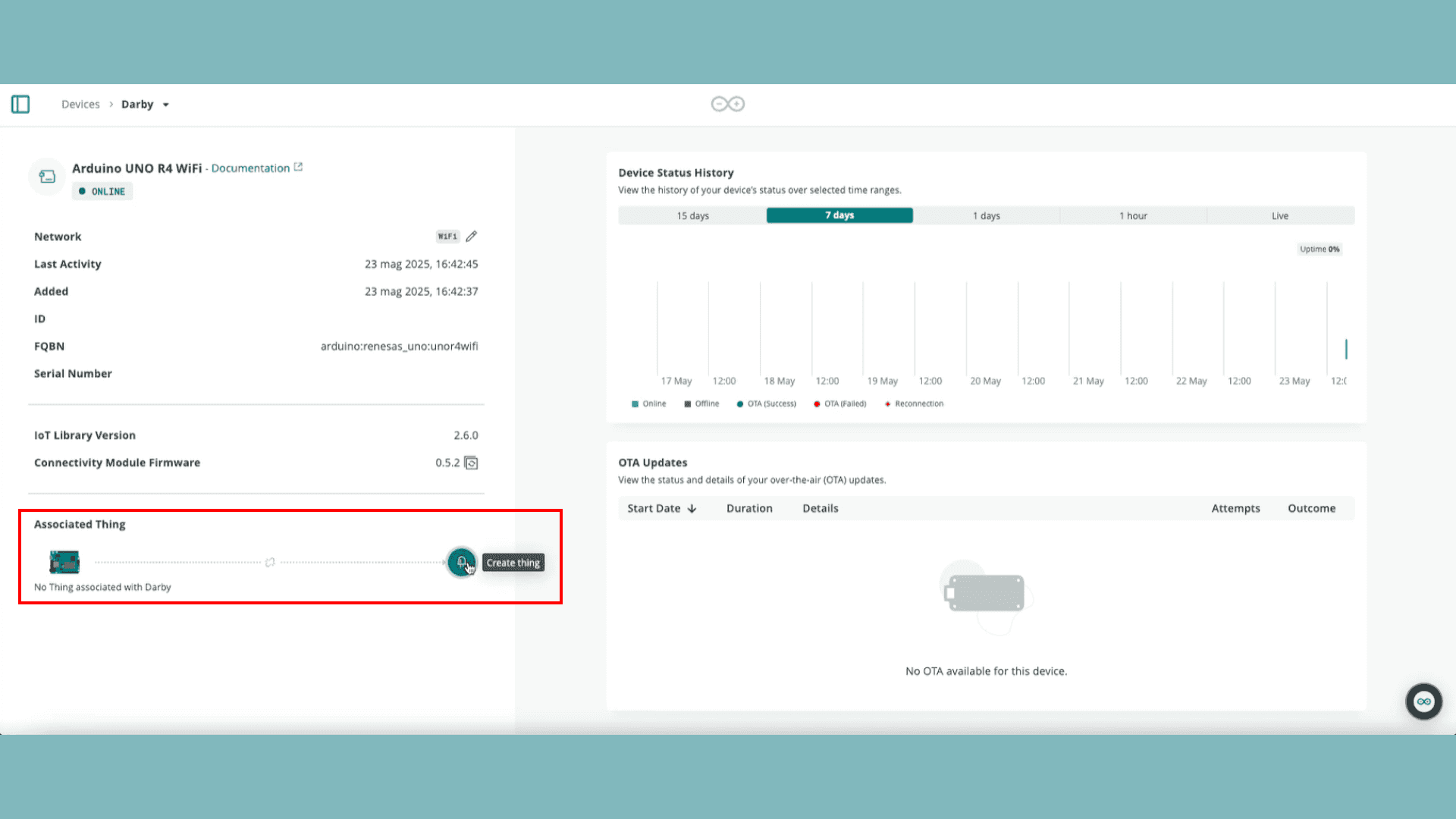 Attach thing after Bluetooth
