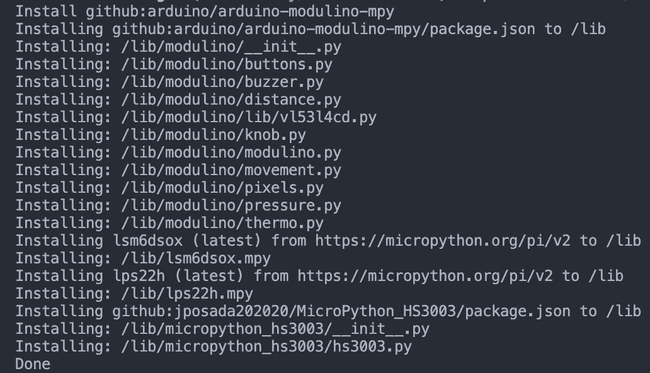 Successful Installation