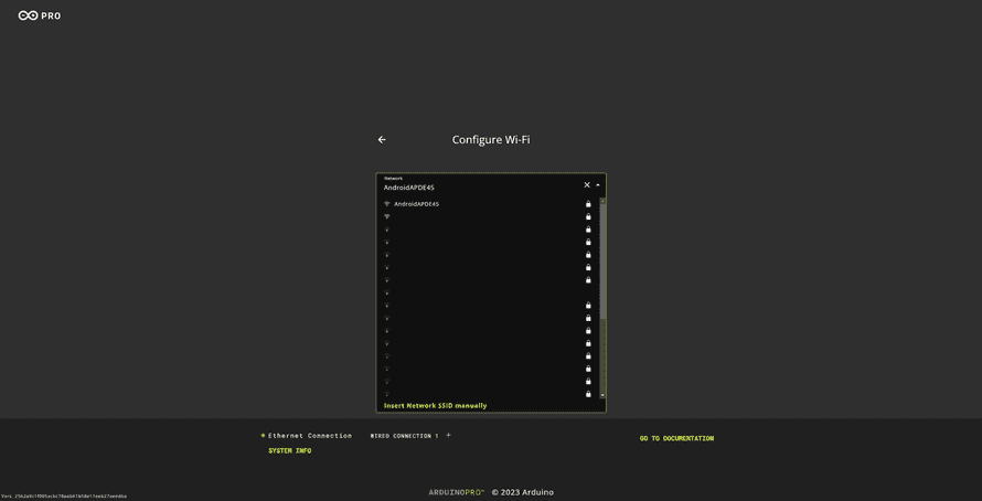 Arduino Linux Wizard Wi Fi® Ssid Set Up