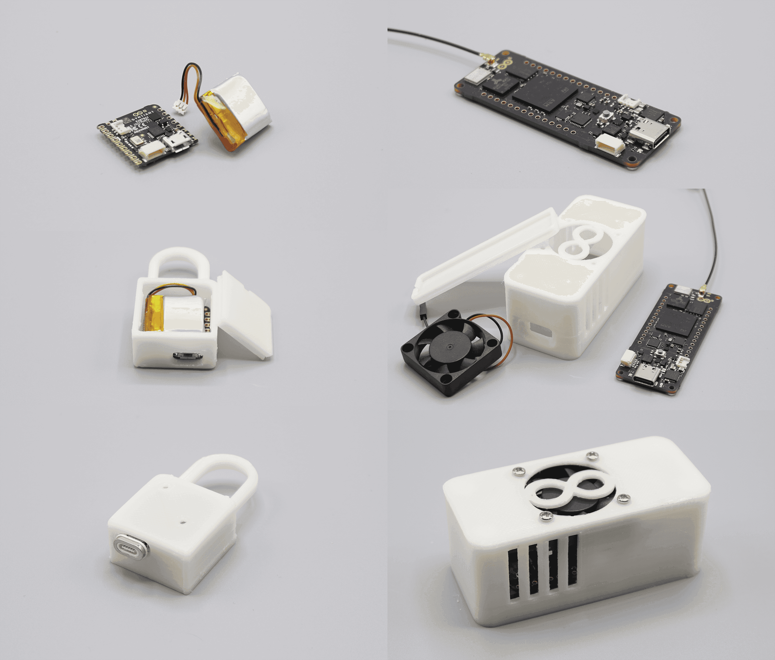 Nicla Voice, Portenta H7, and 3D enclosures