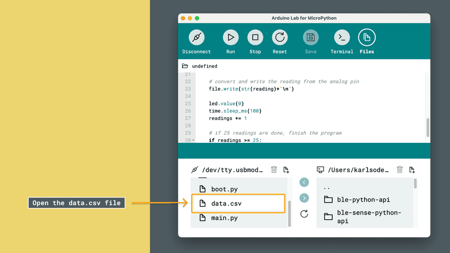 Accessing data.csv