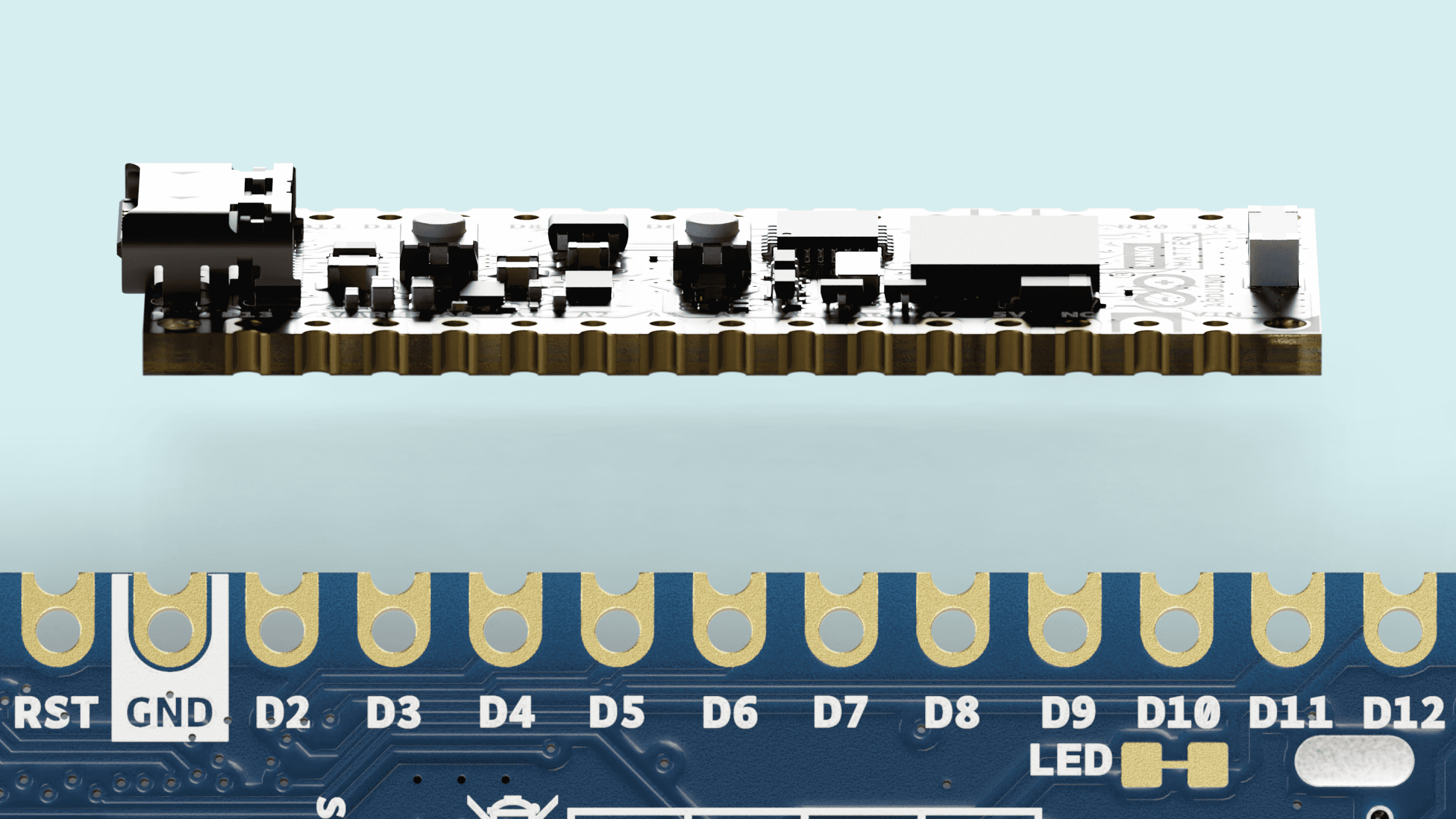Nano Matter (ABX00112) castellated pins