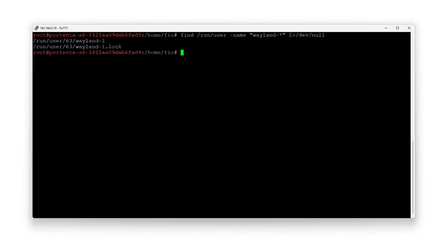 Wayland Display Socket